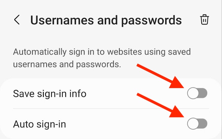 How to disable Samsung Internet password manager – NordPass