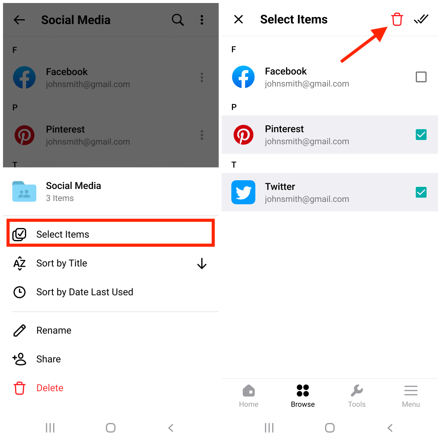 Shared Folders – NordPass