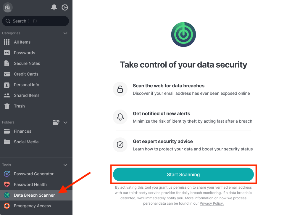 Data Breach Scanner – NordPass