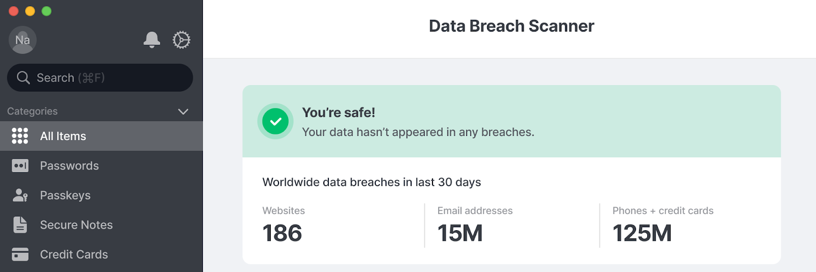 Data Breach Scanner – NordPass