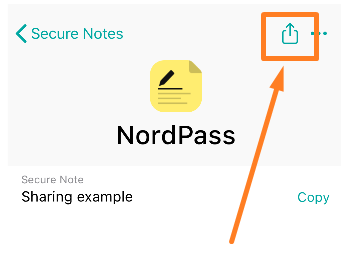What is sharing and how to share items? – NordPass